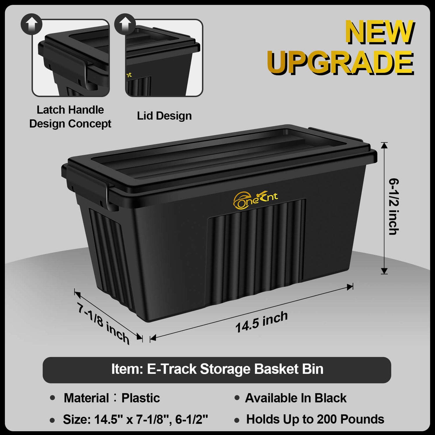 E-Track Basket / E-Track Box / E-Track Storage Bin